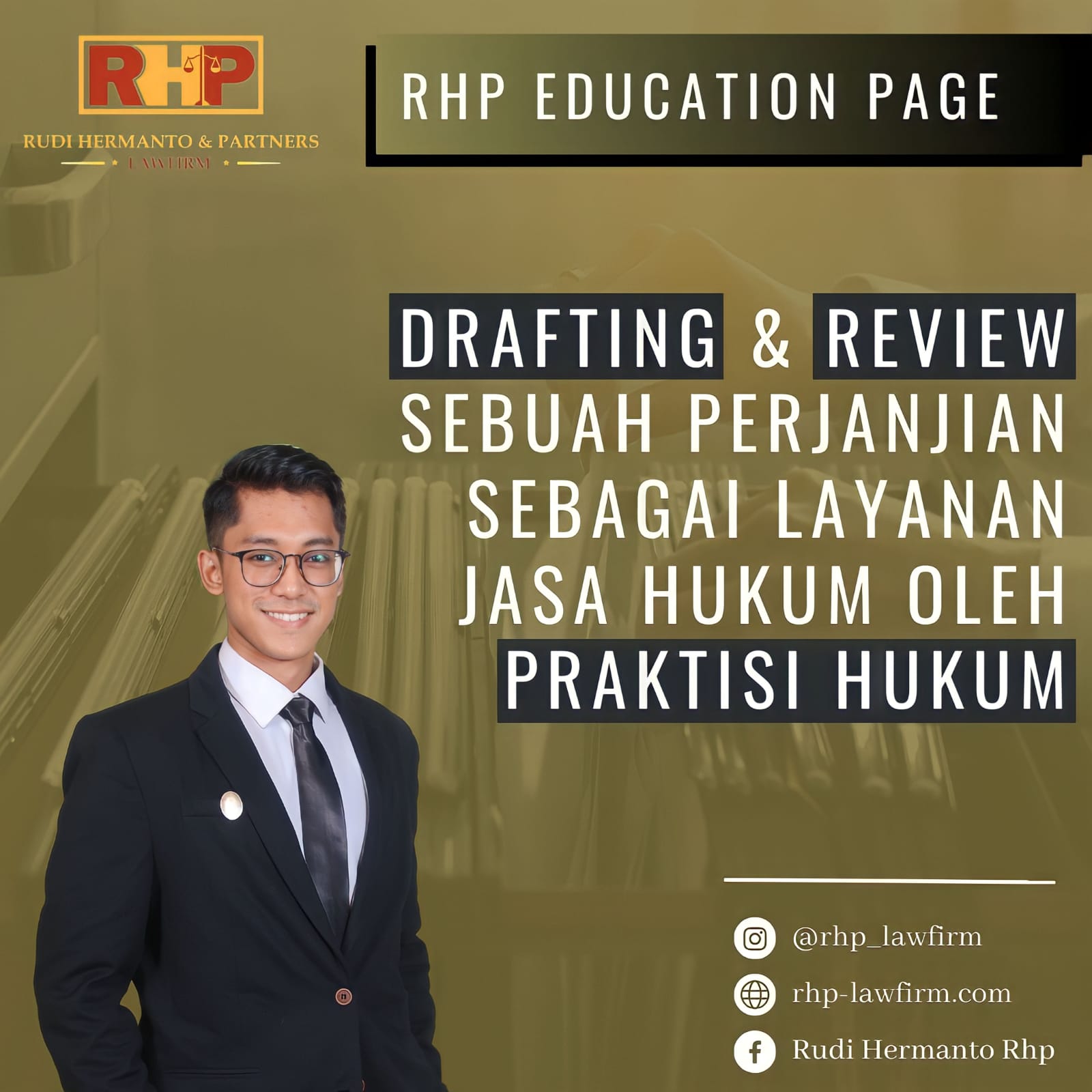 Drafting dan Review Sebuah Perjanjian Sebagai Layanan Jasa Hukum oleh ...